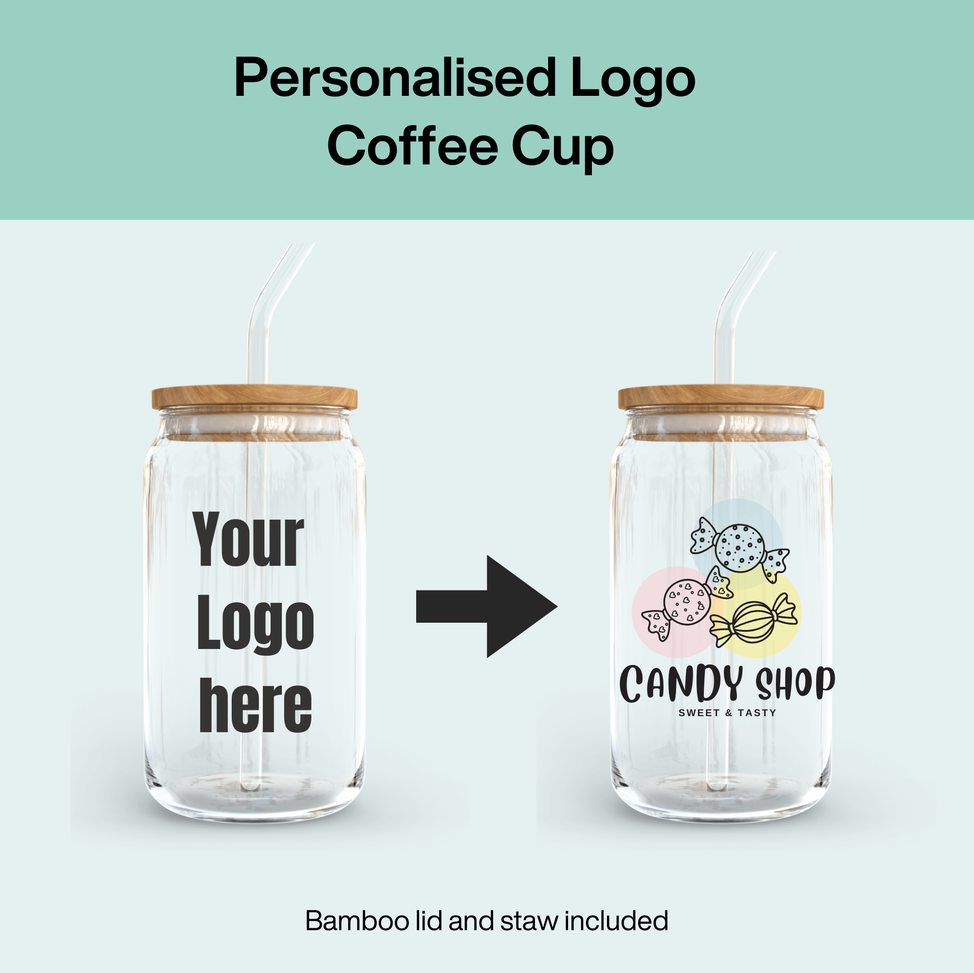 Your logo/design on a coffee cup – Pure Pack