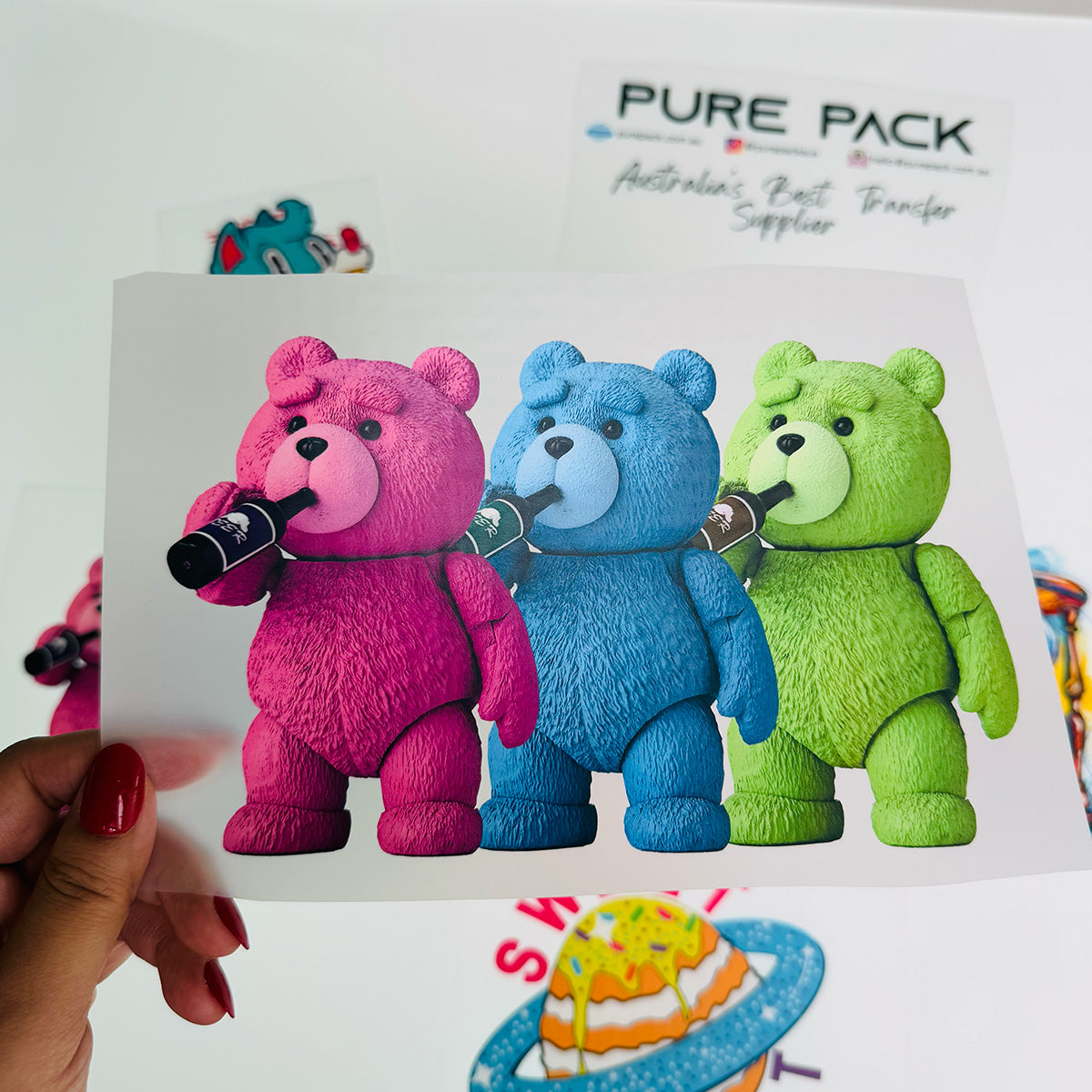 Pure Pack DTF Heat Transfer By Size (No minimums) - Australia's Best ...