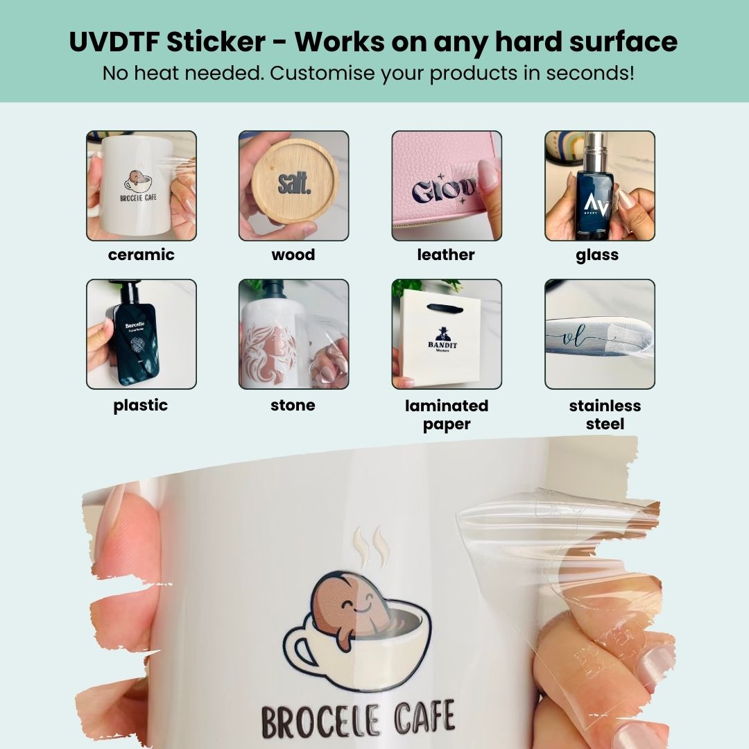 Australia's Best UVDTF Sticker and DTF Heat Transfer | Pure Pack